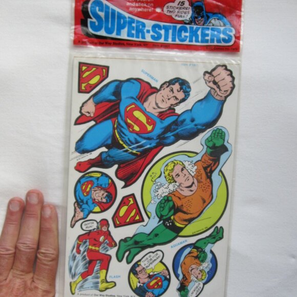 DC Comics | Other | 979 Dc Comics Stickers Sealed Sticker Set Our Way ...